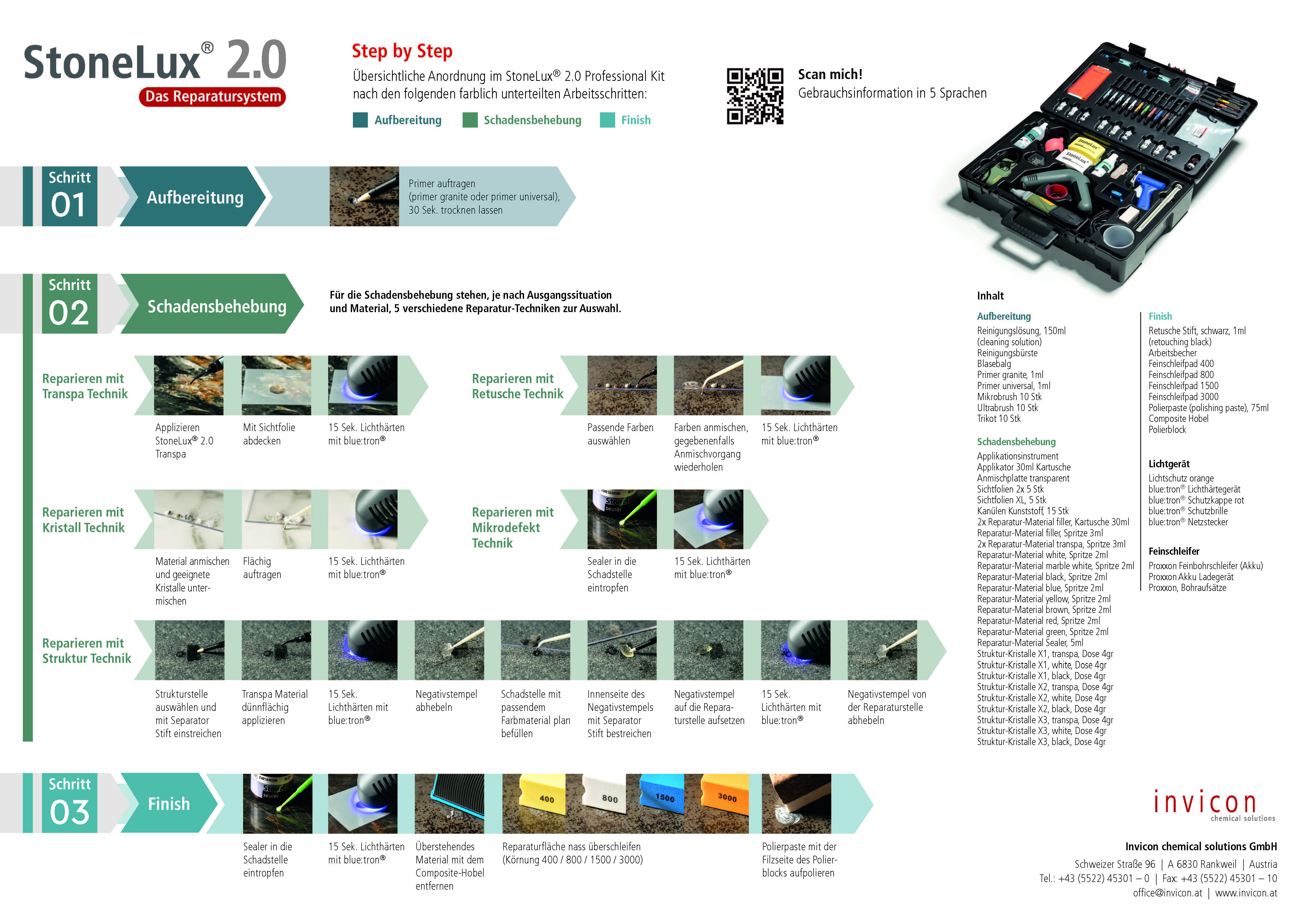 invicon Flyers, Brochures und Product Information