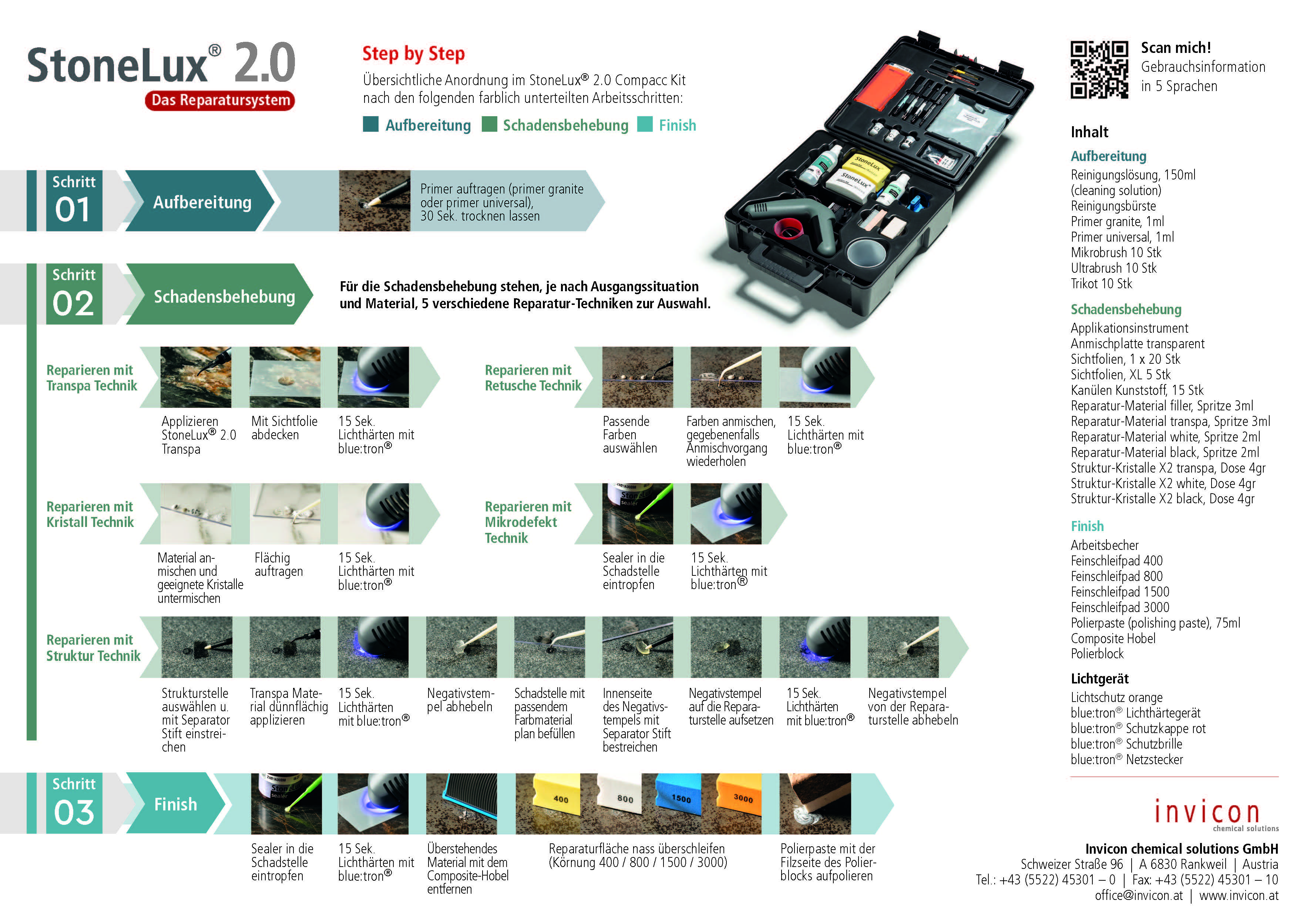 invicon Flyers, Brochures und Product Information